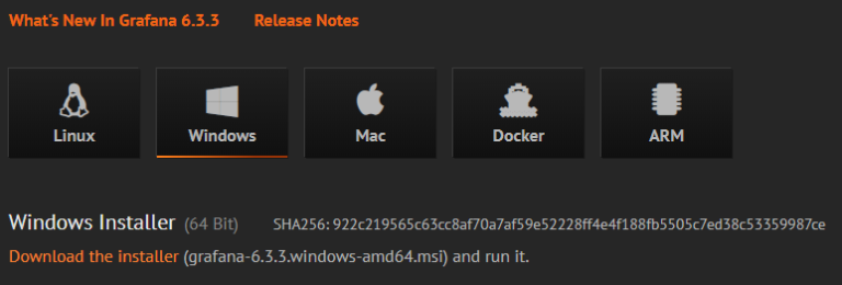 How To Install Grafana on Windows 8/10 – devconnected