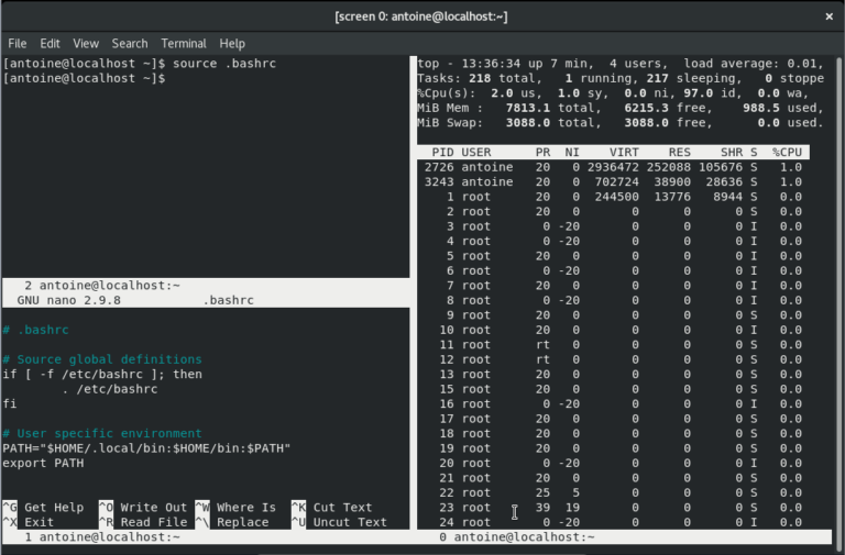 Screen Command on Linux Explained – devconnected