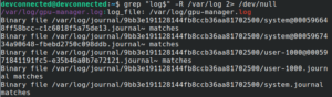 Find Text in Files on Linux using grep – devconnected