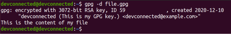 How To Encrypt File on Linux – devconnected