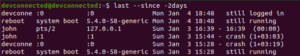 How To Find Last Login on Linux – devconnected