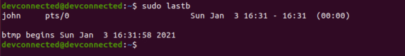 How To Find Last Login on Linux – devconnected